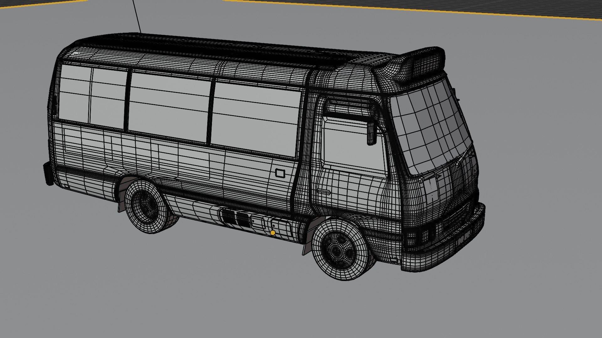 Hong Kong Red Mini Bus 3D Model - TurboSquid 1991693
