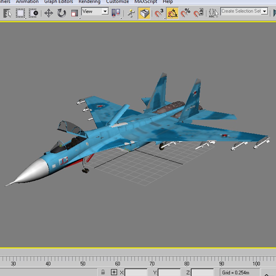 3D model Sukhoi Su-27 - TurboSquid 1968487