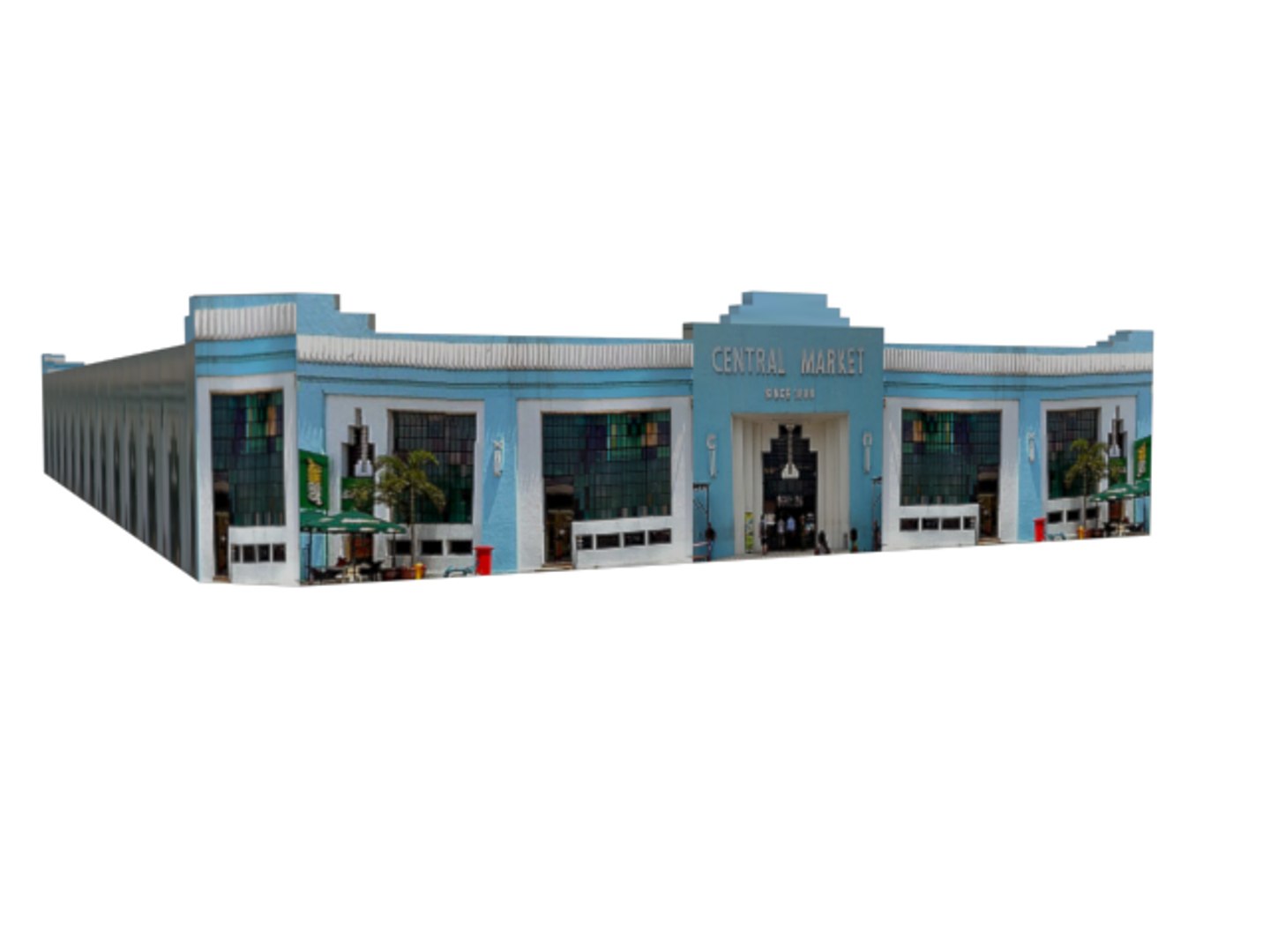 central market 3d model