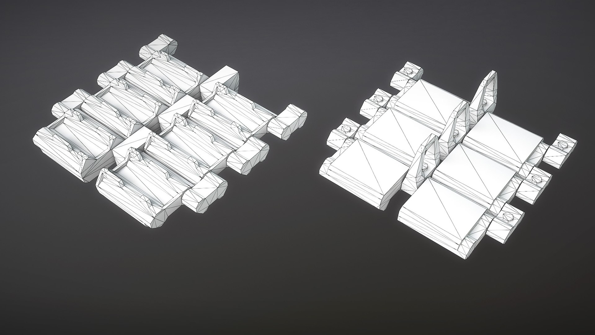 3D T-80 Tank Tracks Model - TurboSquid 1845331