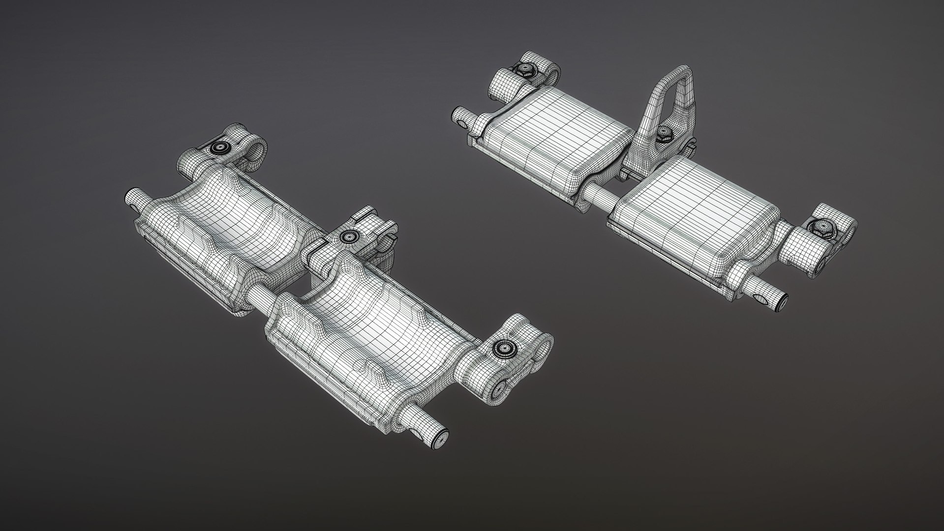 3D T-80 Tank Tracks Model - TurboSquid 1845331
