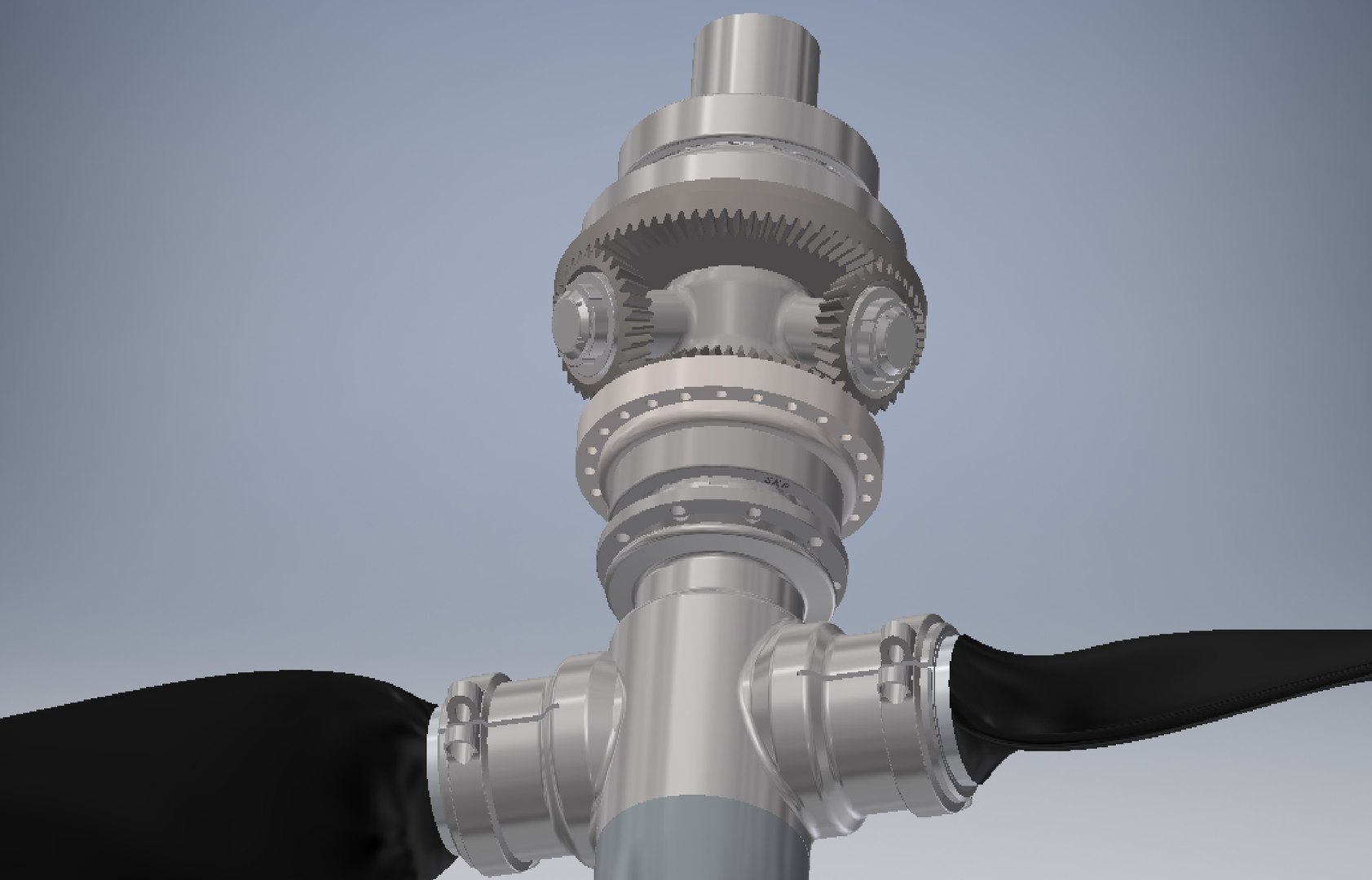 3D Planetary Reducer For Radial Aircraft Engine Model - TurboSquid 1970219