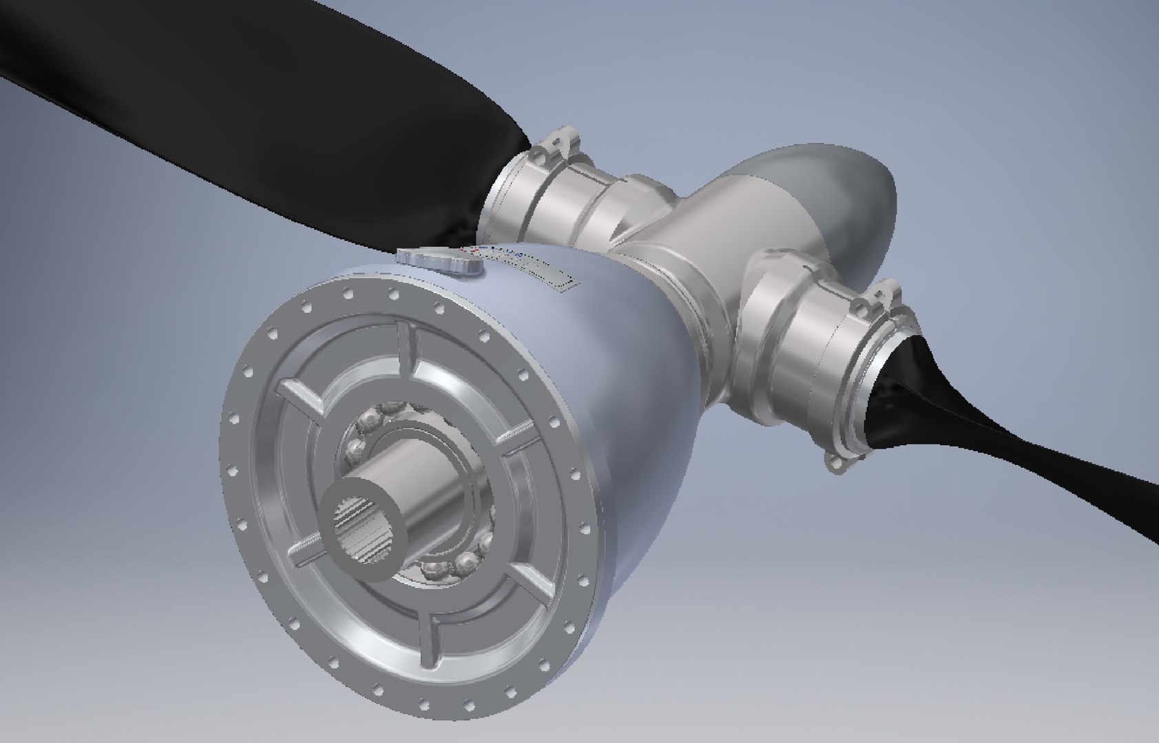 3D Planetary Reducer For Radial Aircraft Engine Model - TurboSquid 1970219