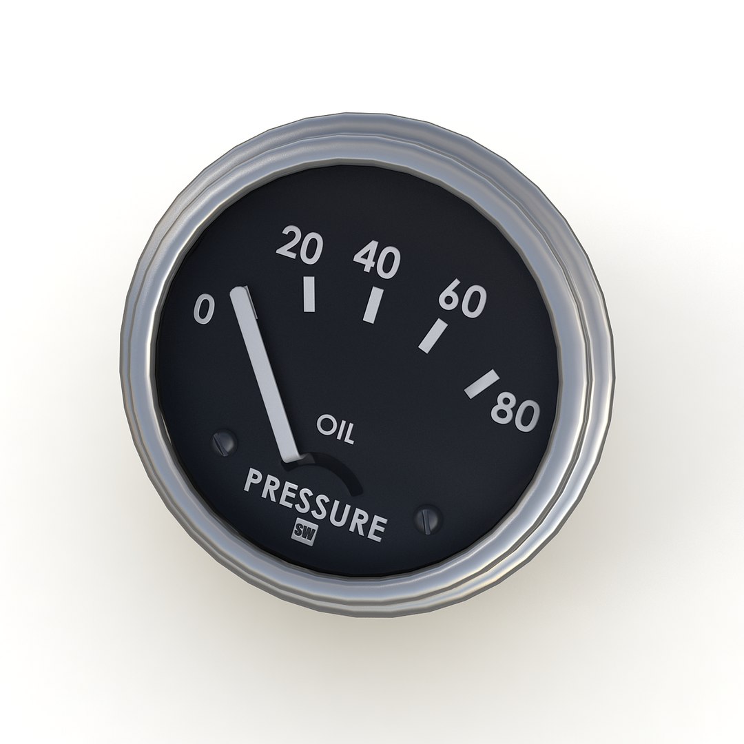 Oil Pressure Gauge Max