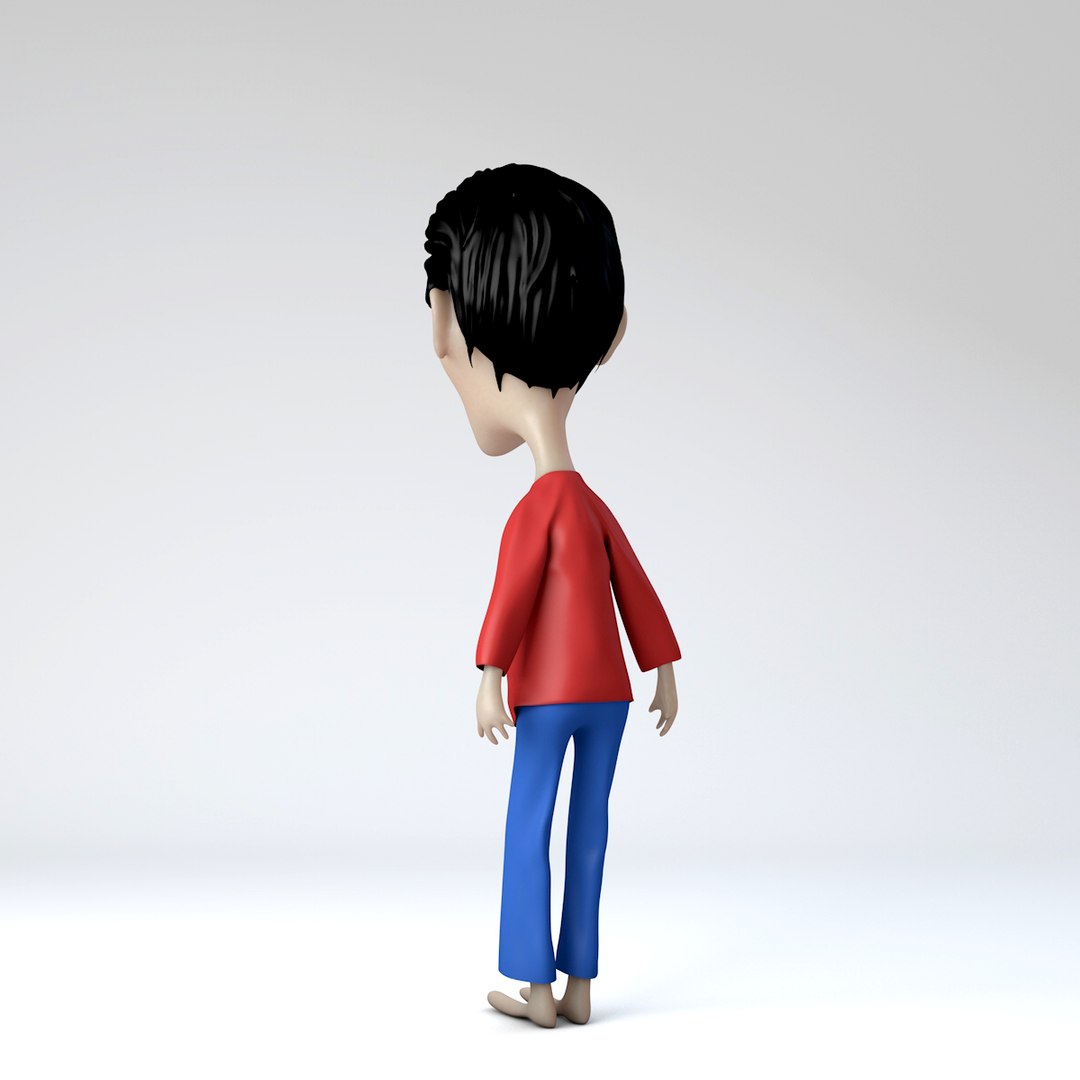 3D Man Cartoon Model - TurboSquid 1491106