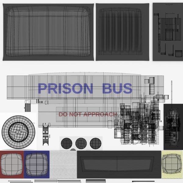 Prison with Interior(1) 3D model - TurboSquid 1723186