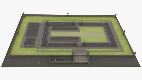 Prison with Interior(1) 3D model - TurboSquid 1723186