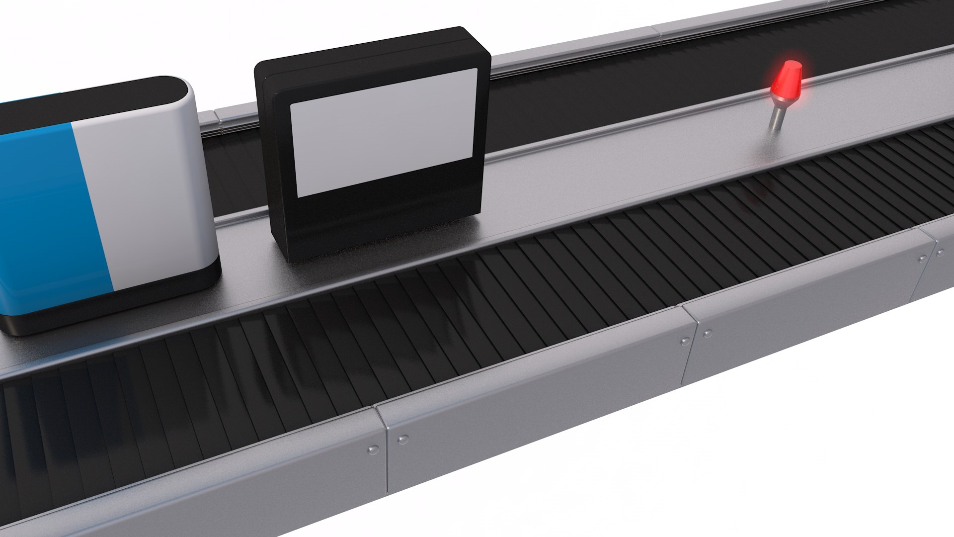 3D Airport Baggage Carousel Model - TurboSquid 1760916