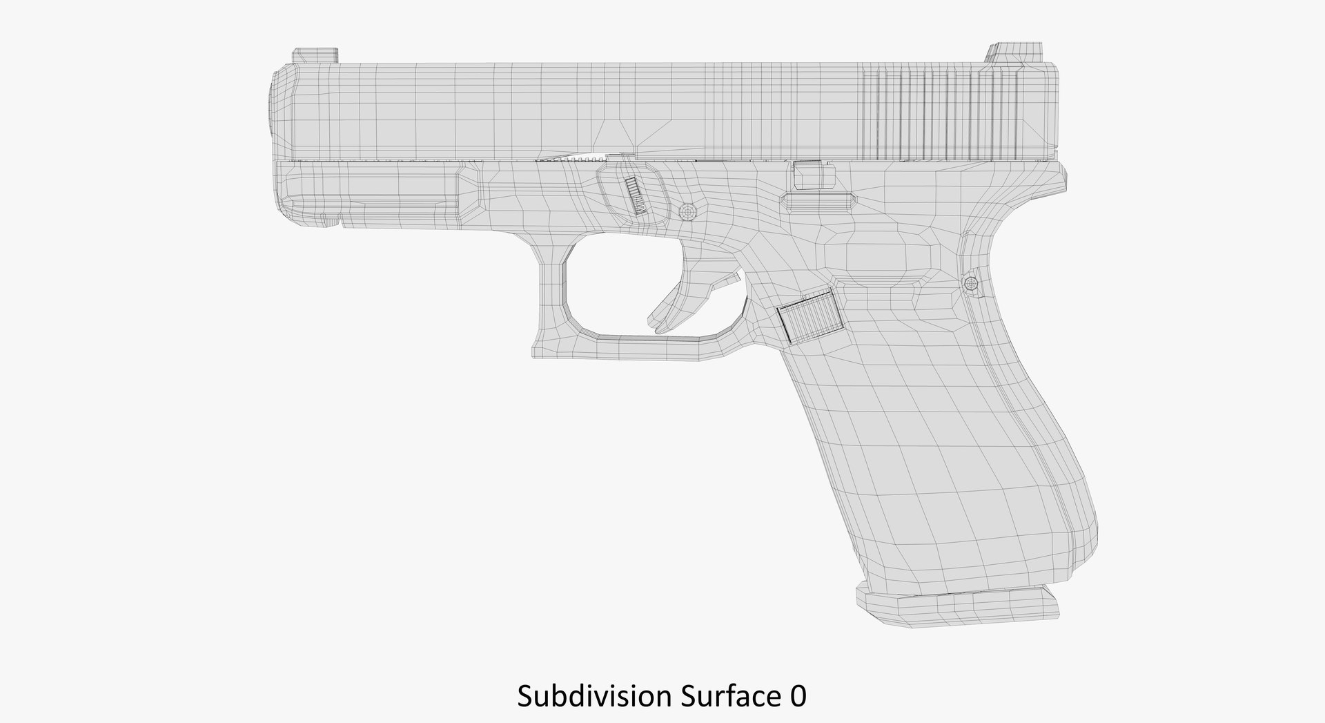 3D glock 19 gen 5 - TurboSquid 1388079