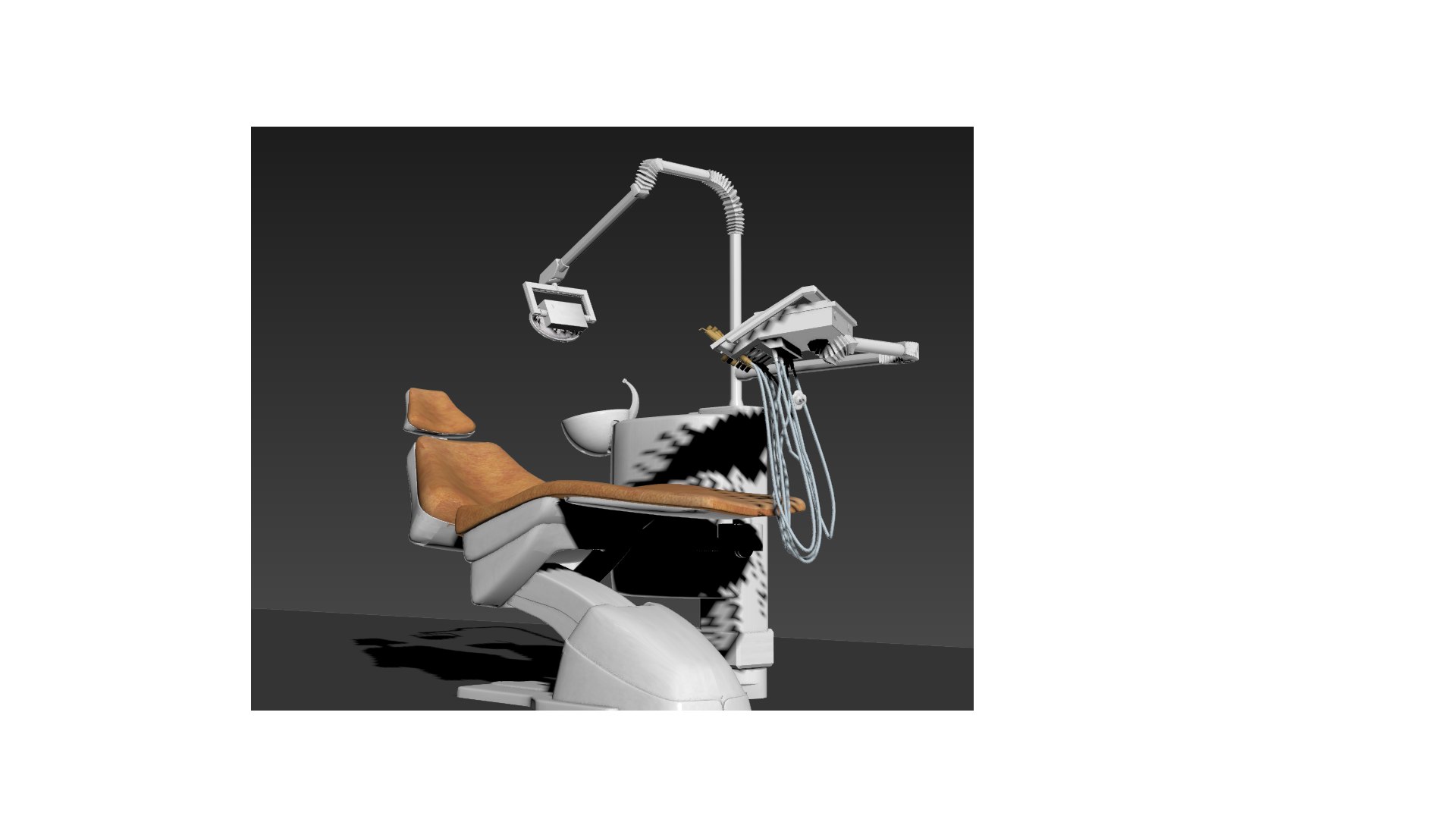 3D Model Dental Arm Chair - TurboSquid 1351280