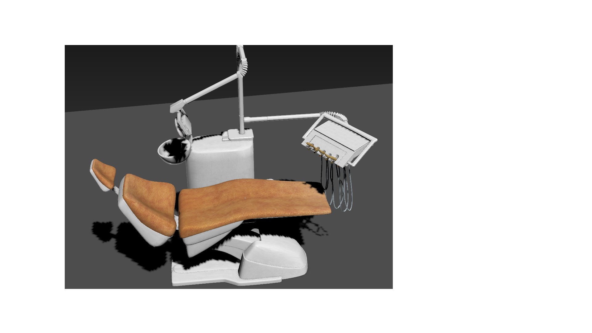 3D Model Dental Arm Chair - TurboSquid 1351280
