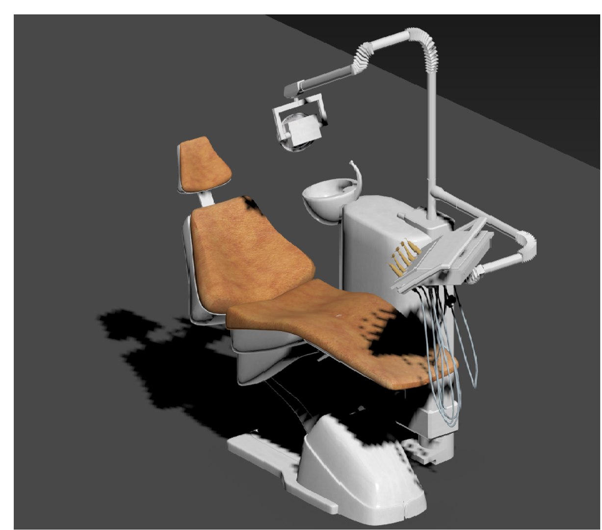 3D Model Dental Arm Chair - TurboSquid 1351280