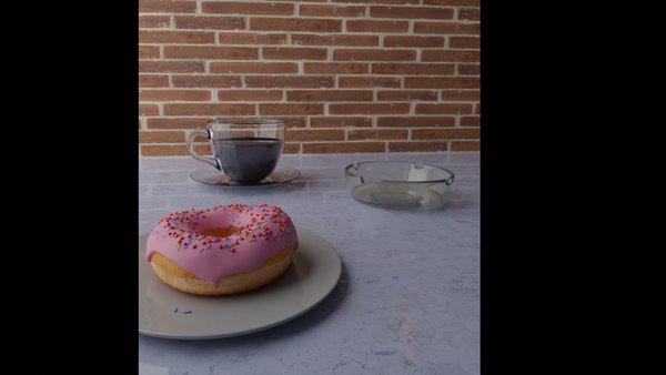 Donut-scene Animated 3D model - TurboSquid 1868705