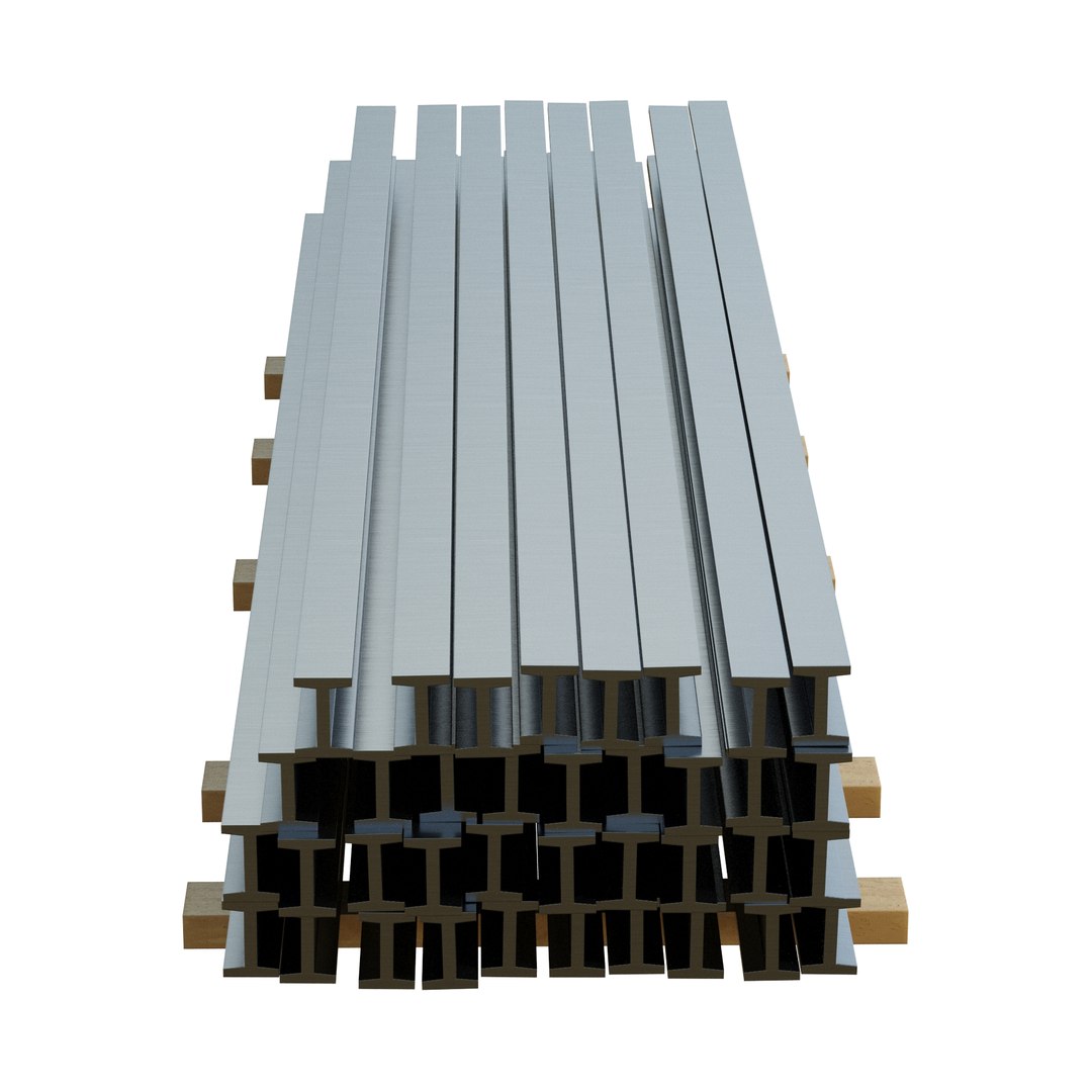Iron Beams 3D Model - TurboSquid 2417982