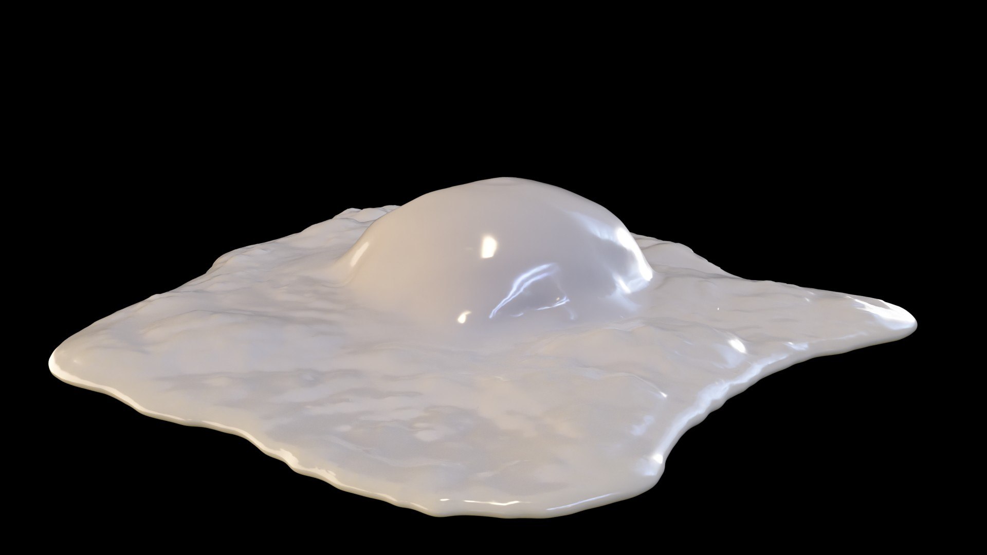 3D Model Cooked Egg - TurboSquid 2067865
