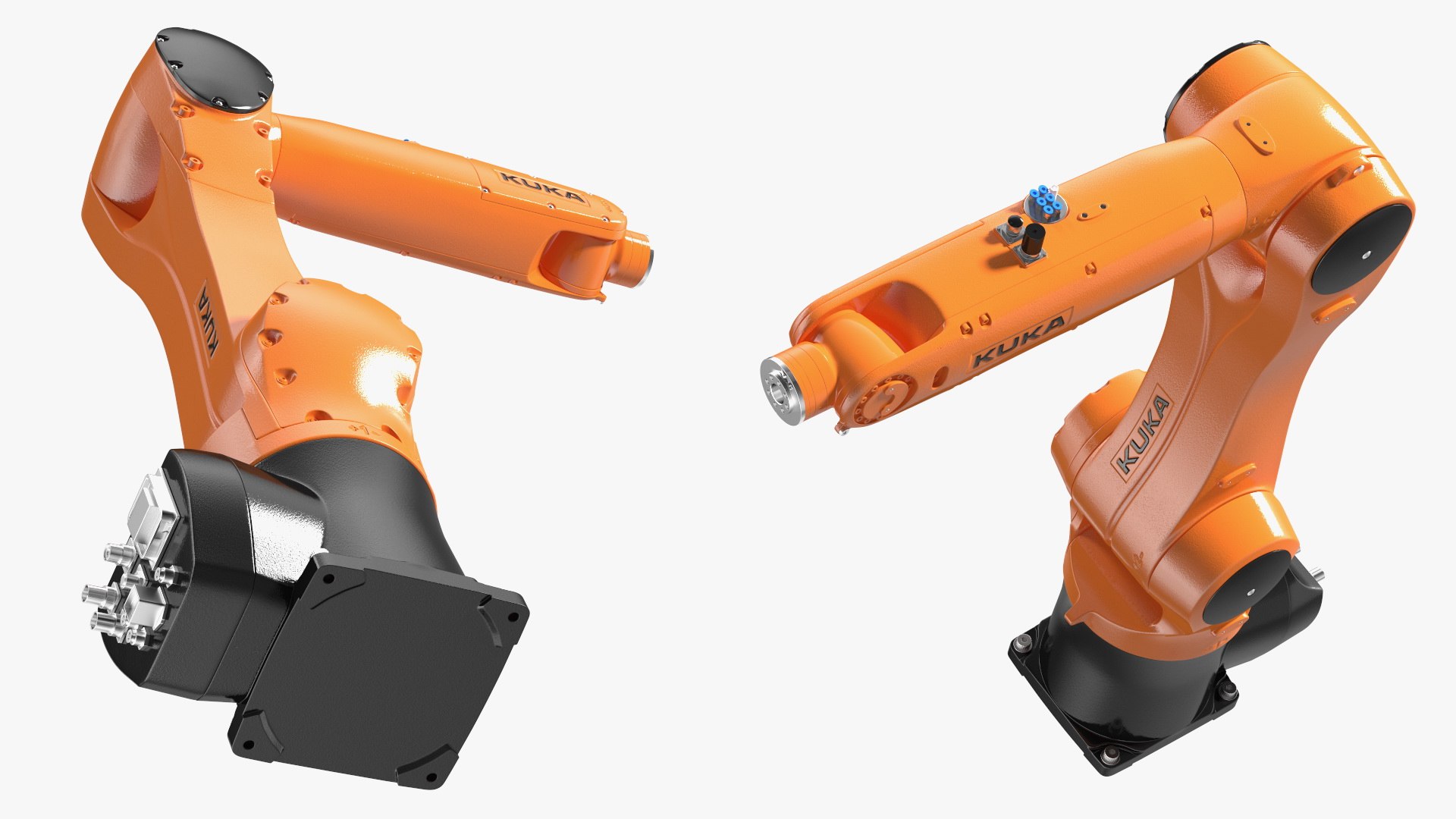 3D Lightweight Cobot LBR IIWA 7 R800 Rigged for Maya model - TurboSquid ...