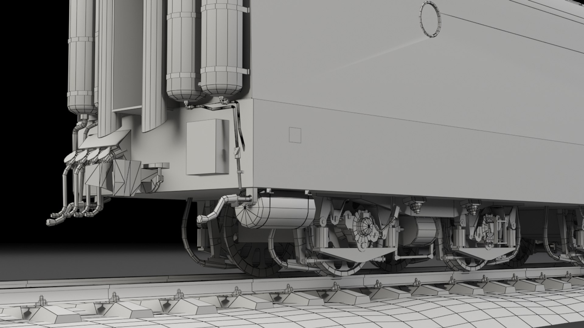 3D Railroad Train Transport - TurboSquid 1352471