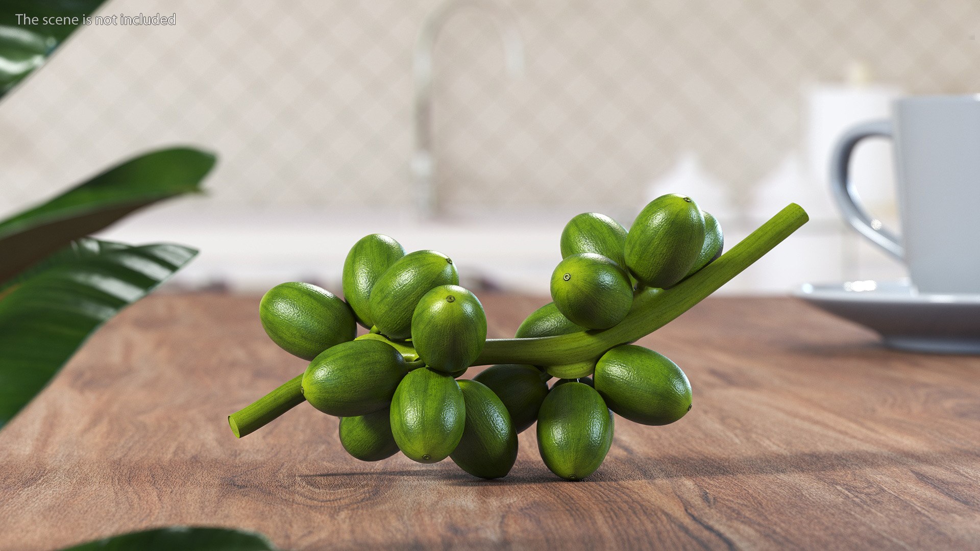 3D Bunch Of Fresh Green Coffee Beans Model - TurboSquid 2208638