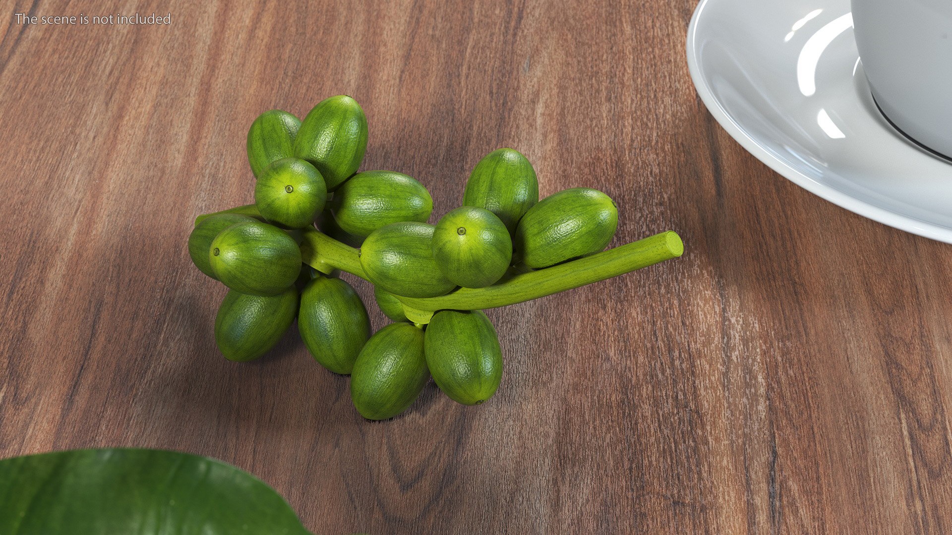 3D Bunch Of Fresh Green Coffee Beans Model - TurboSquid 2208638