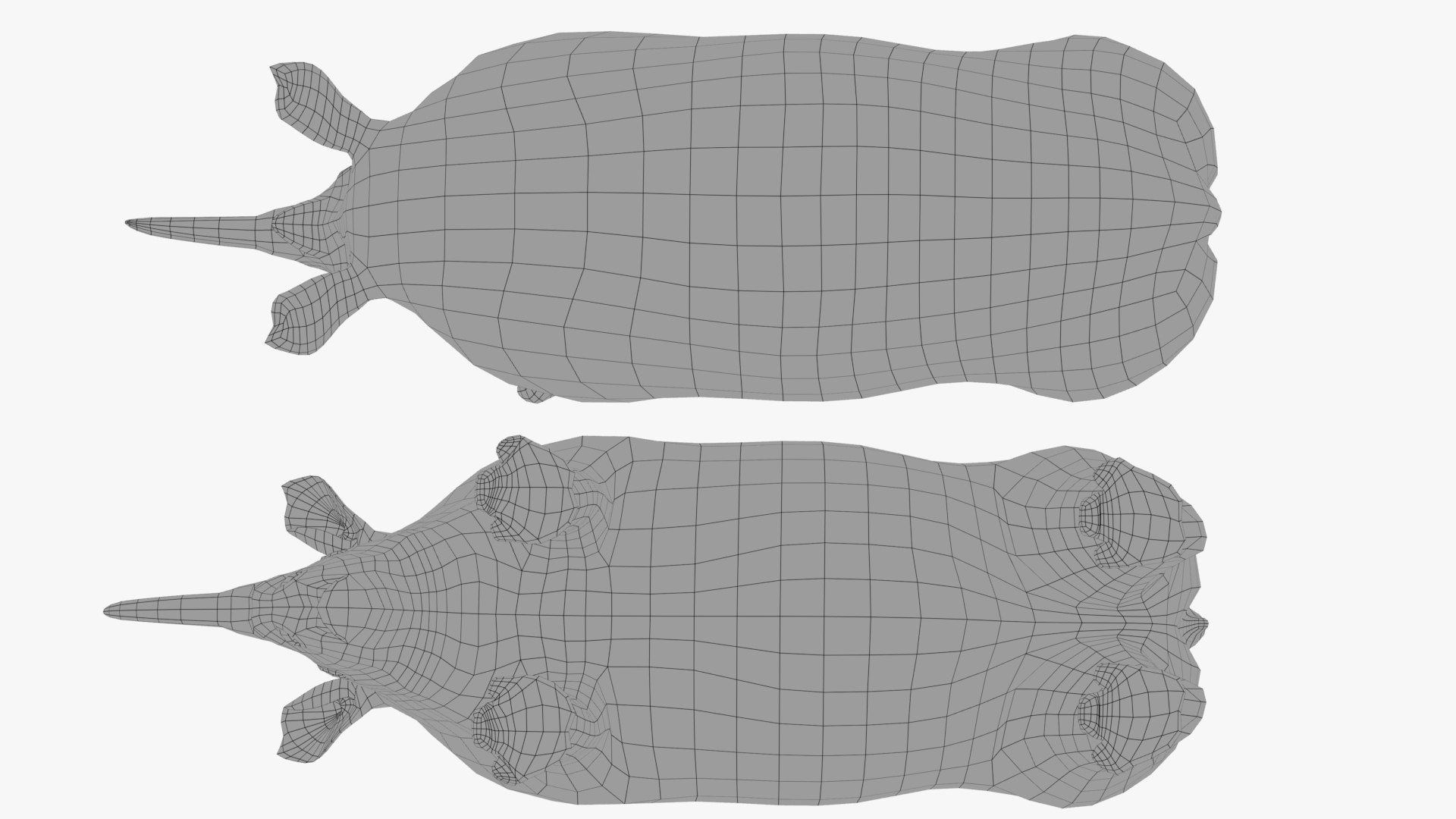 Rhino Base Mesh 3D Model - TurboSquid 1603676