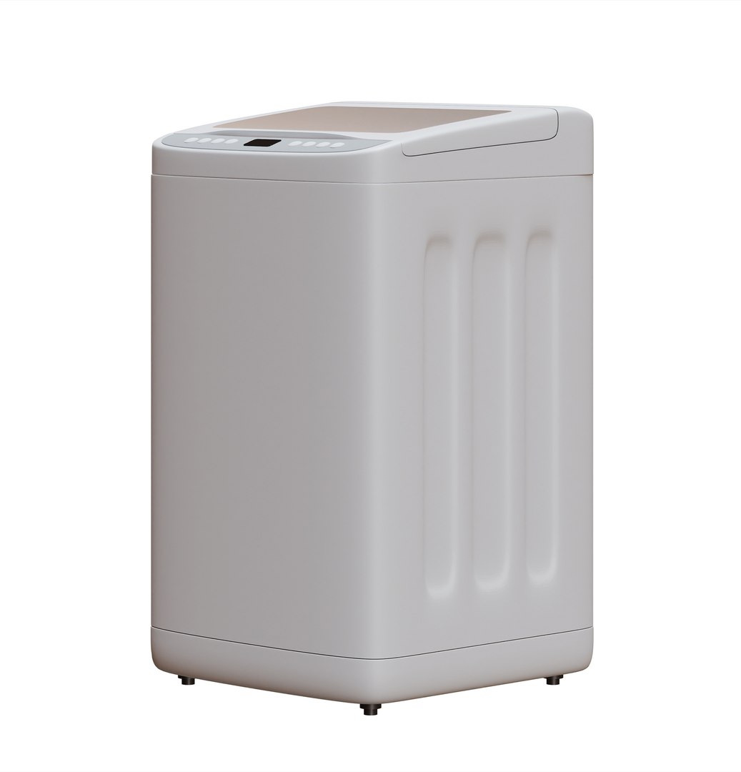 Top Loading Washing Machine 3D Model - TurboSquid 2253786