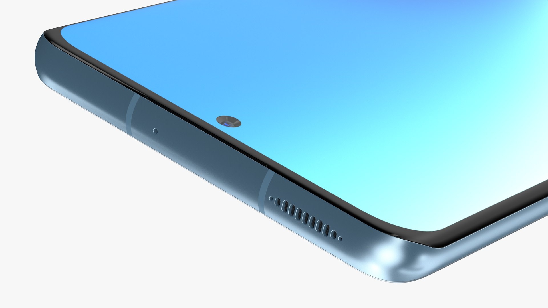 Xiaomi 12 Pro Blue 3D - TurboSquid 1833890