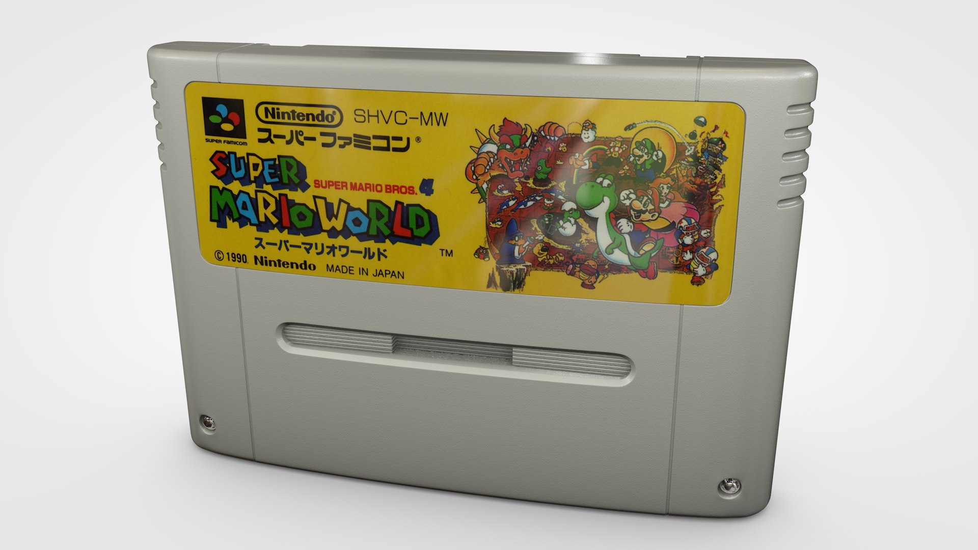 3D Super Famicom Cartridge Model - TurboSquid 2016674