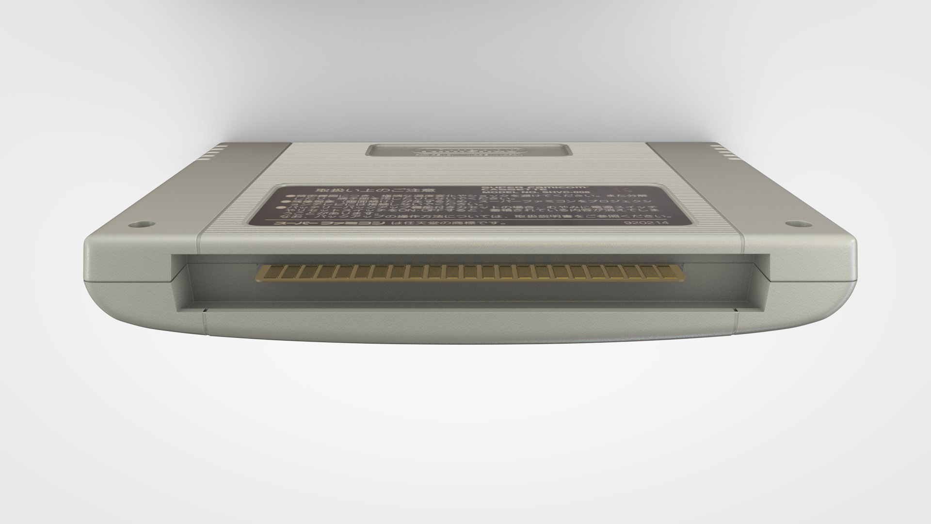 3D Super Famicom Cartridge Model - TurboSquid 2016674