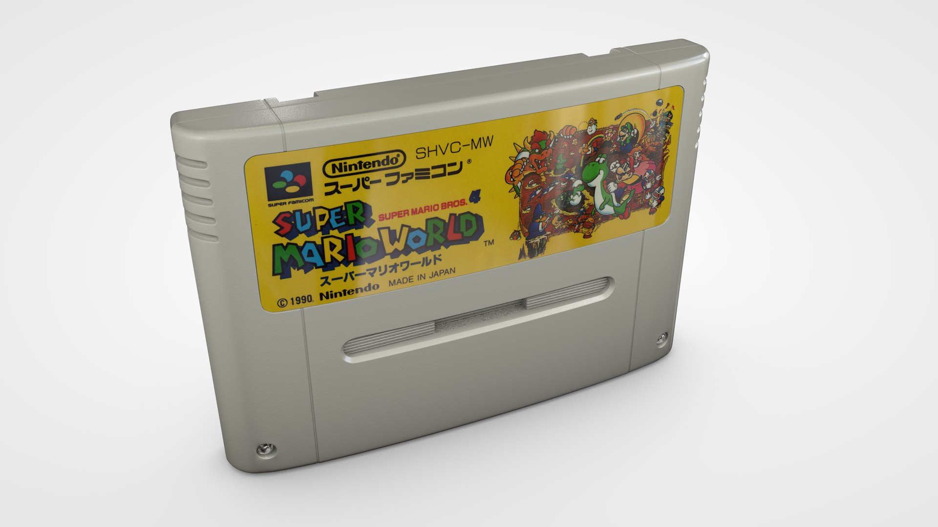 3D Super Famicom Cartridge Model - TurboSquid 2016674