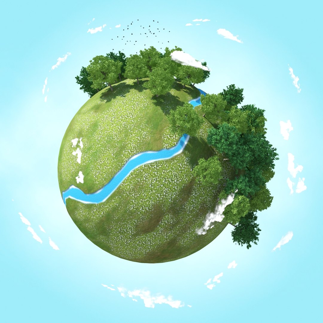 planet river 3d max