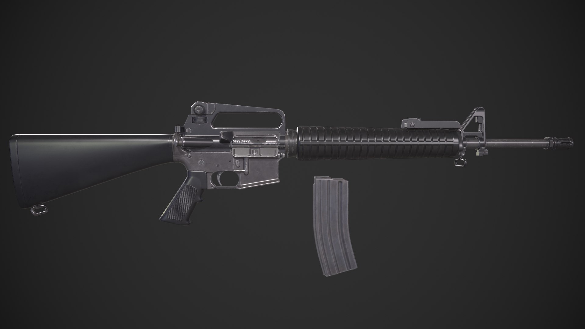 3D M16-A2 - TurboSquid 1794355
