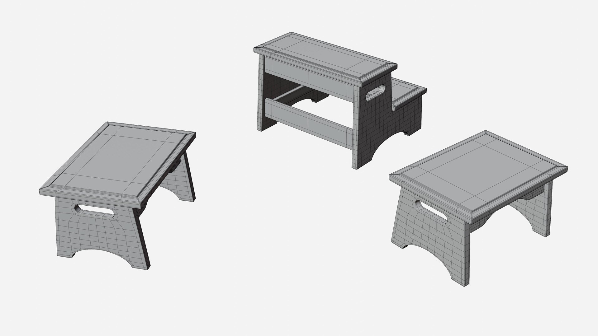 3D Step Stool - TurboSquid 1944688
