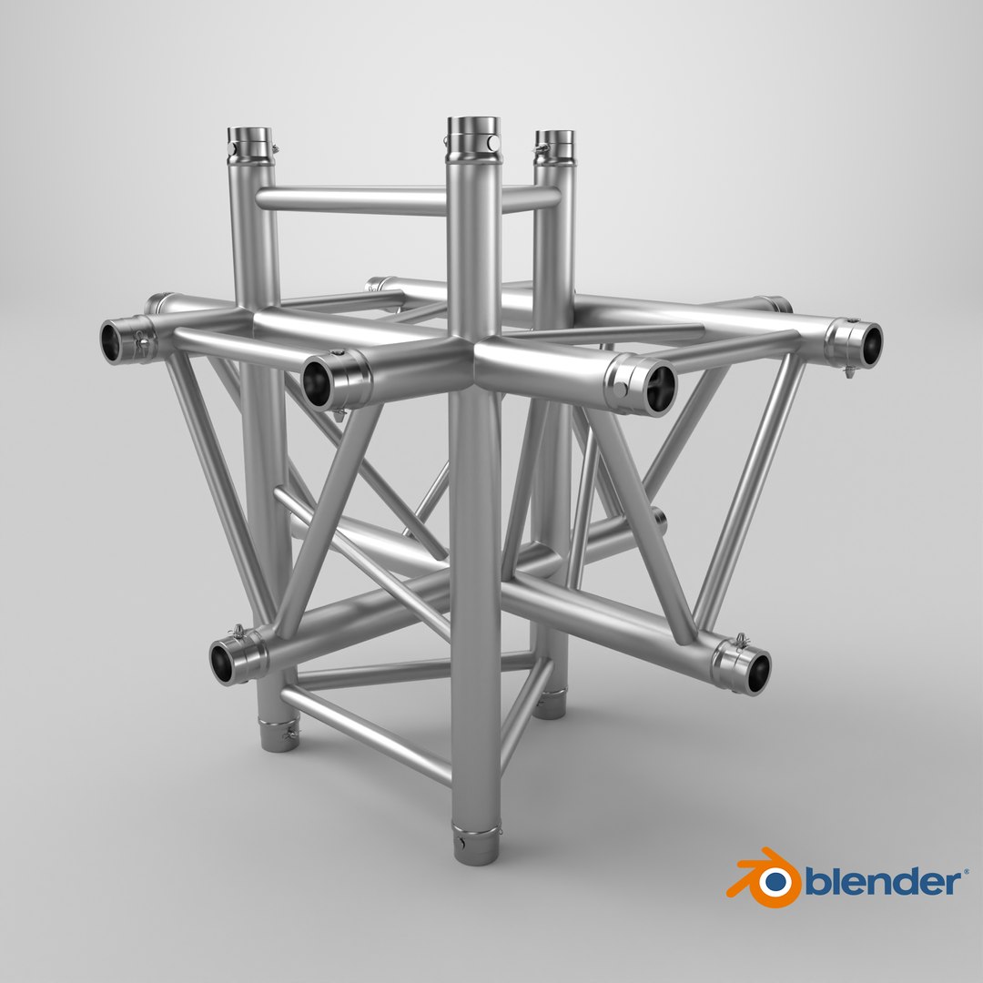 3D Triangular Truss A 40T K10 Model - TurboSquid 2045734