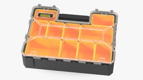 Stanley FatMax Organizer Tool Box 3D - TurboSquid 1735399