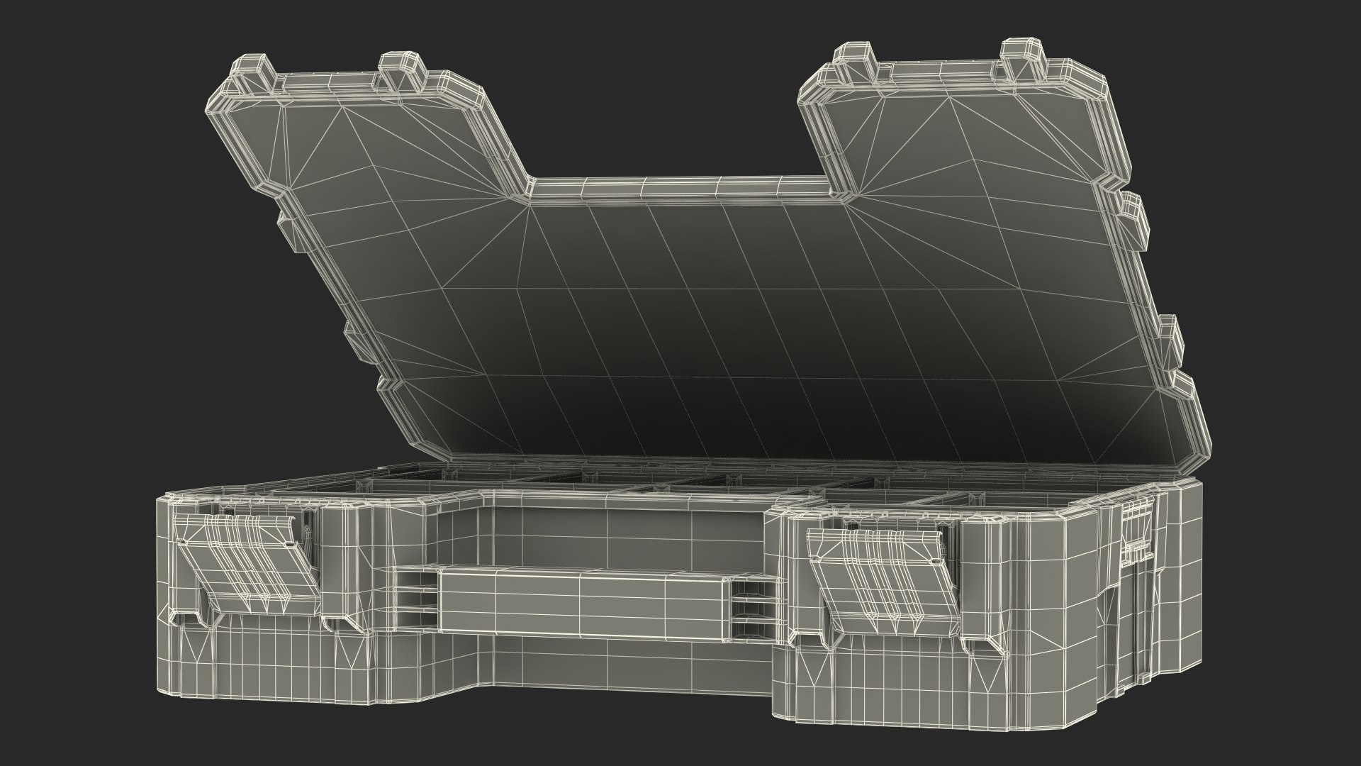 Stanley FatMax Organizer Tool Box 3D - TurboSquid 1735399