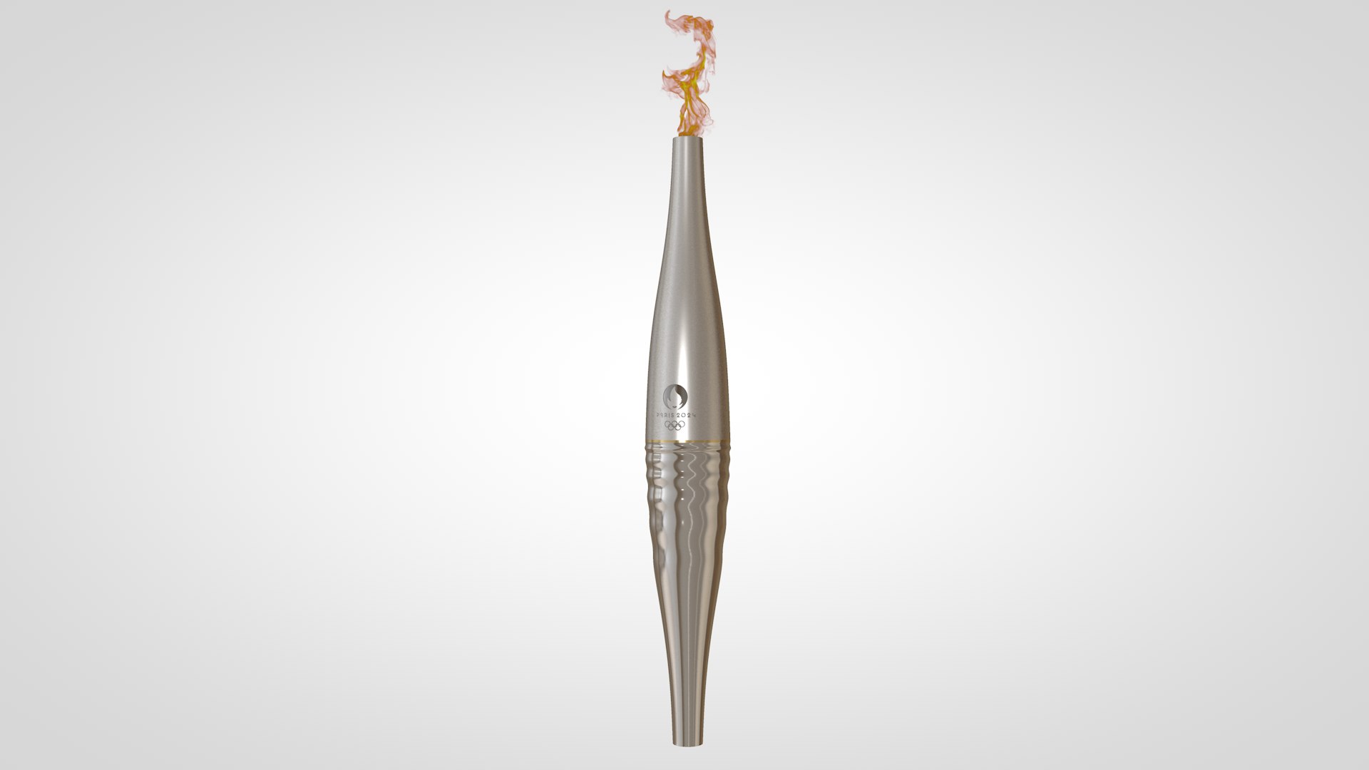 3D Paris 2024 Olympic Torch - TurboSquid 2255126