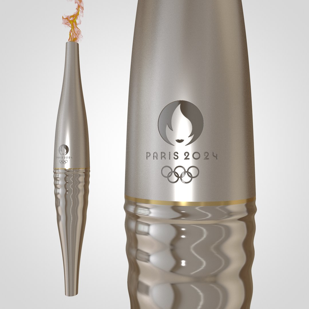 3D Paris 2024 Olympic Torch - TurboSquid 2255126