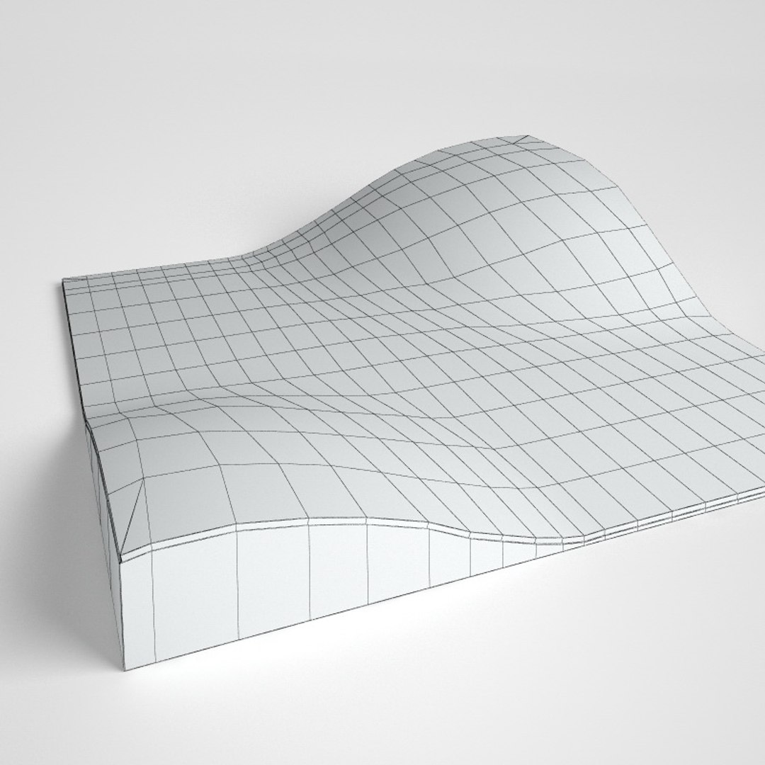 Stylish Lay Ground 3d Model