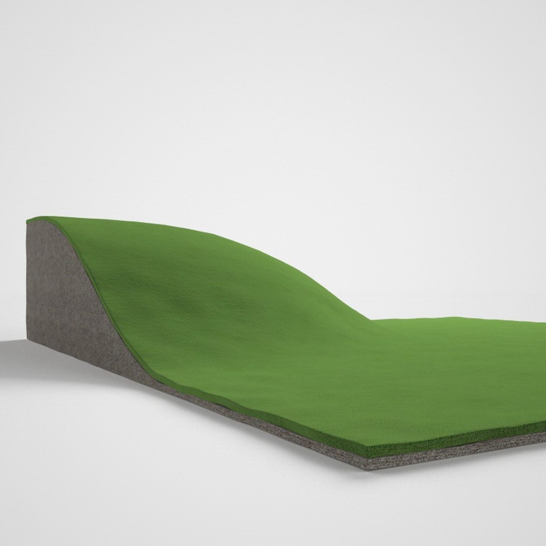 Stylish Lay Ground 3d Model
