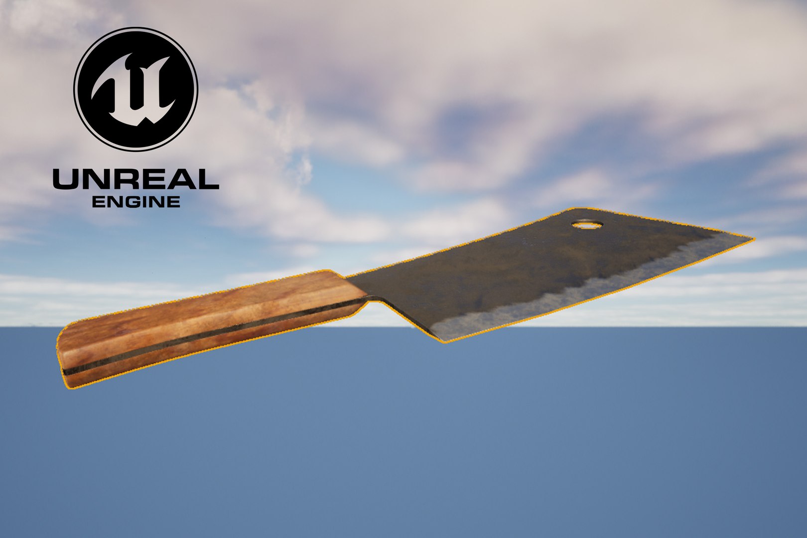 Butcher Knife PBR Game Ready Low-poly 3D Model 3D Model - TurboSquid ...