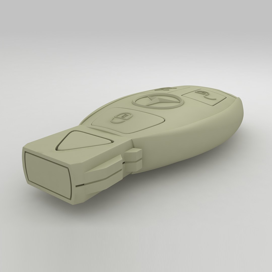 3d Mercedes Smart Key