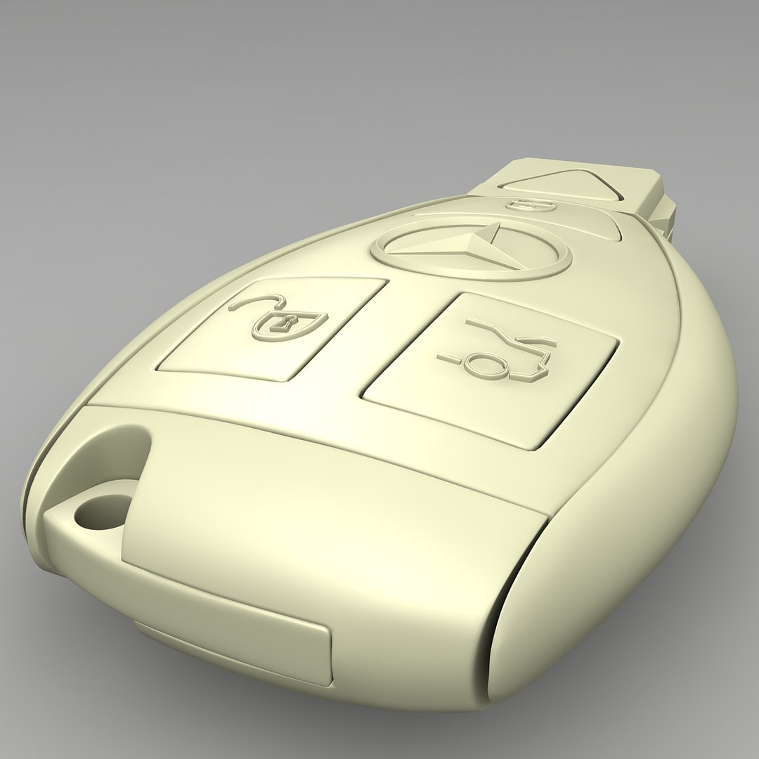 3d Mercedes Smart Key