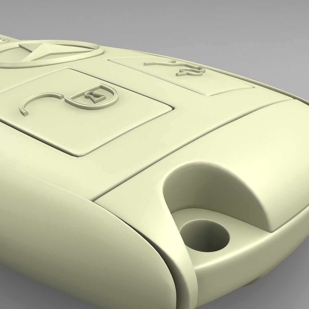 3d Mercedes Smart Key