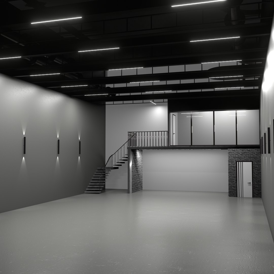 3D Warehouse car studio interior - TurboSquid 2020862