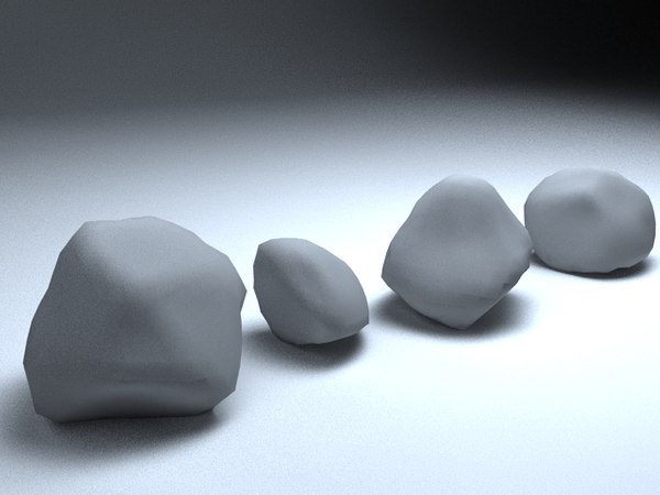 3d rock model