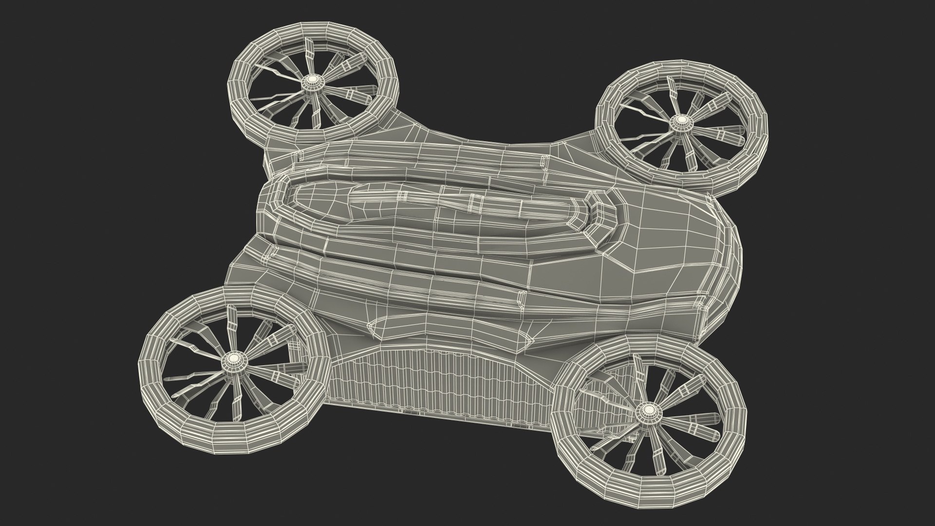 Heavy Duty Cargo Quadrocopter 3D Model - TurboSquid 1486879