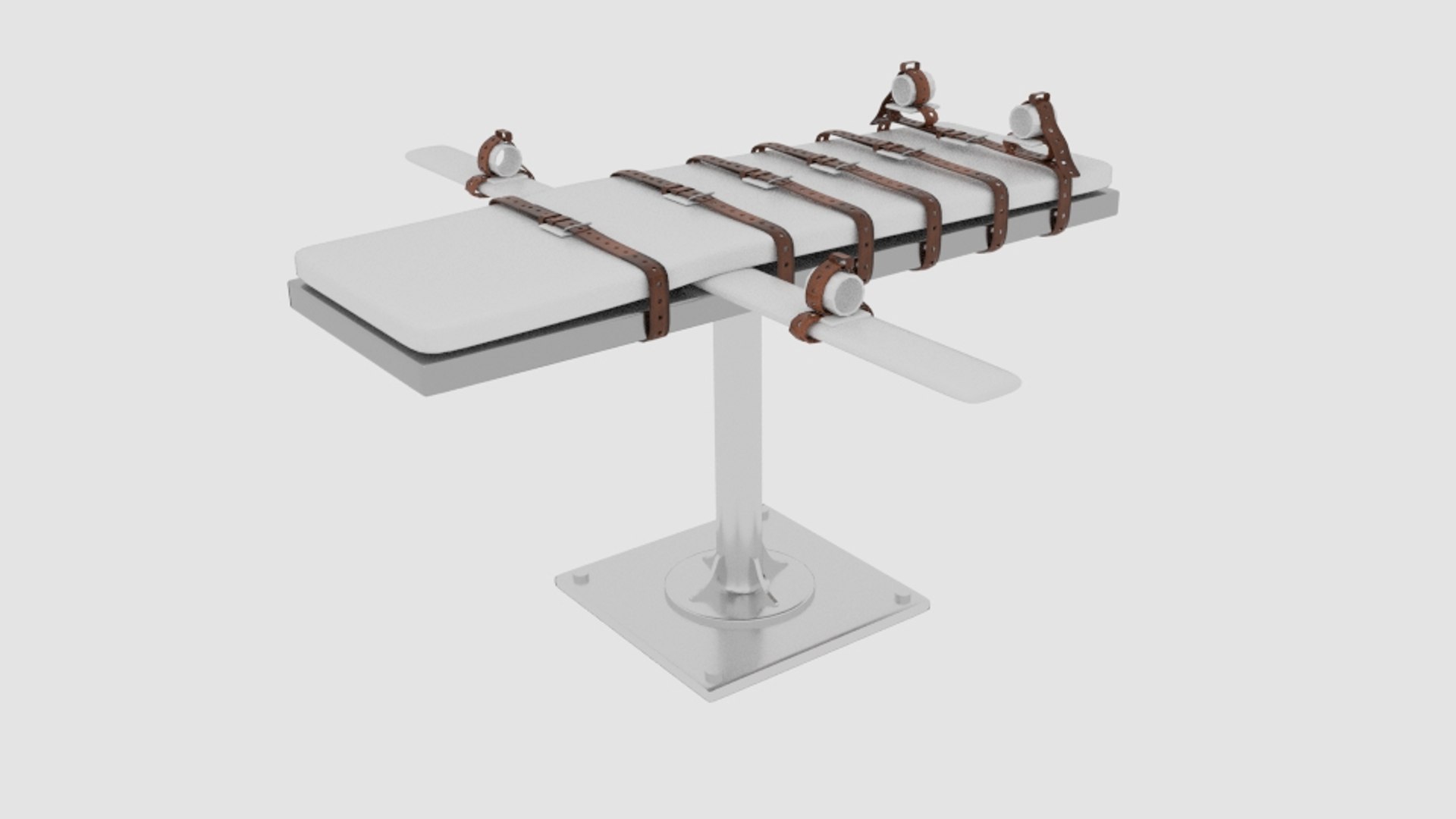 3d Model Lethal Injection Bed