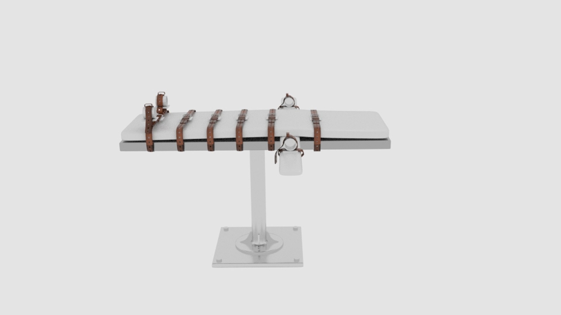 3d Model Lethal Injection Bed