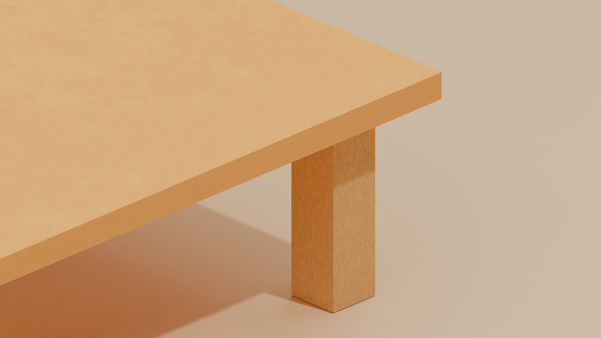 3D Modern Table Minimalist Design Model - TurboSquid 2411463