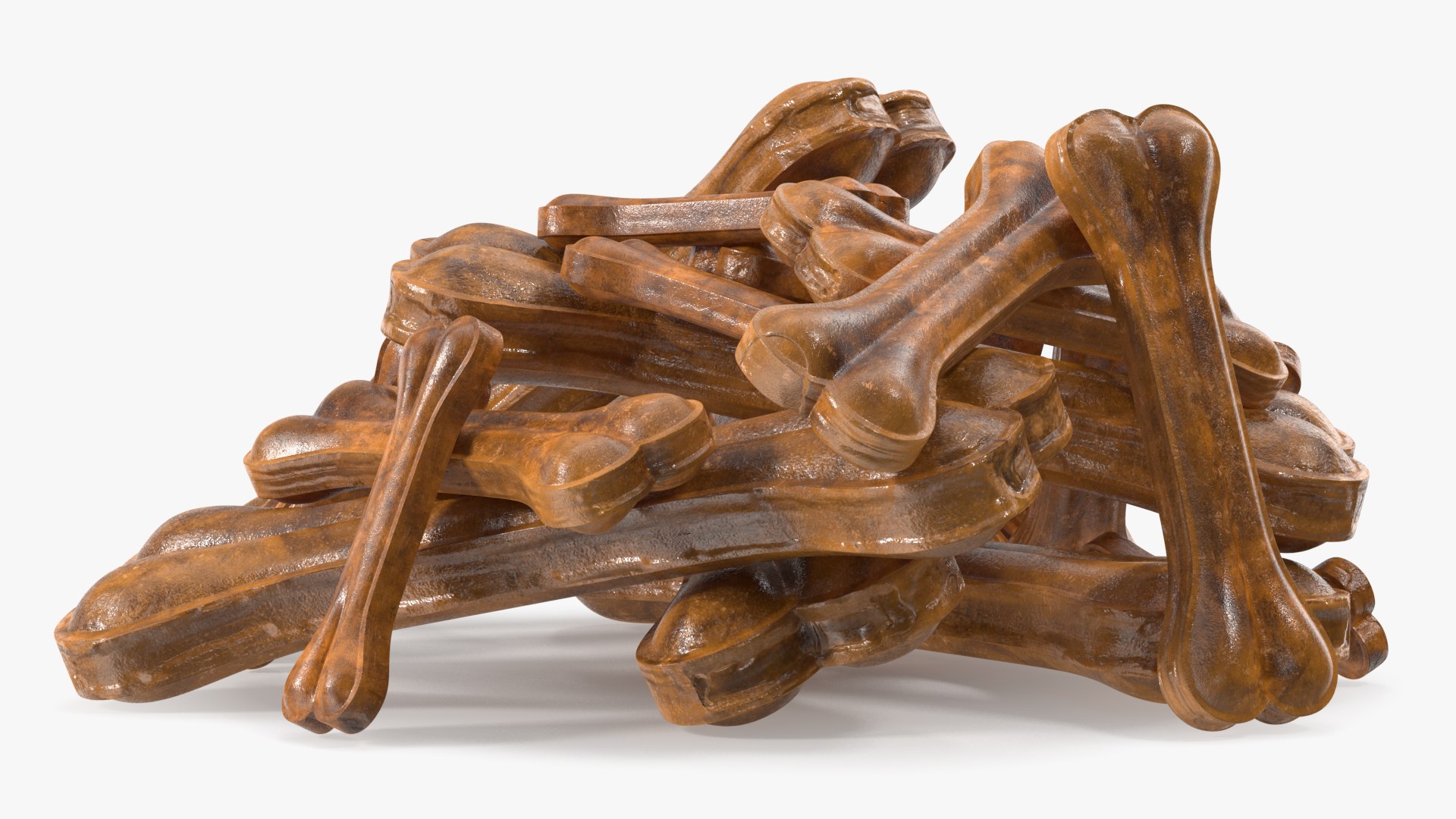 Heap Of Dog Treats Dark 3D Model - TurboSquid 2174343
